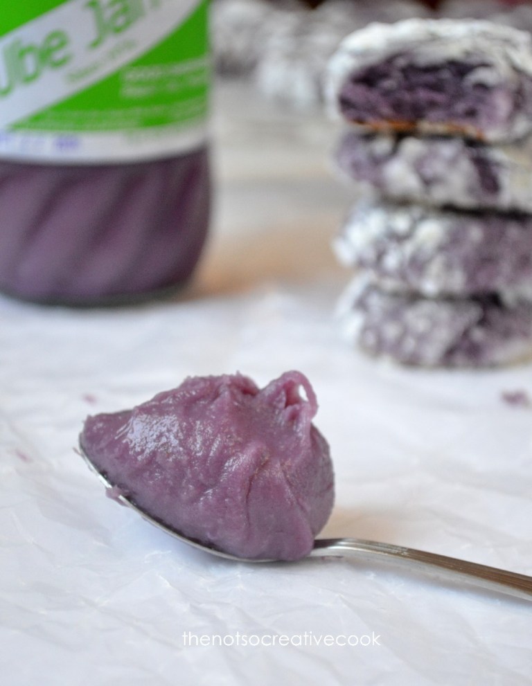Ube Crinkles - The Not So Creative Cook